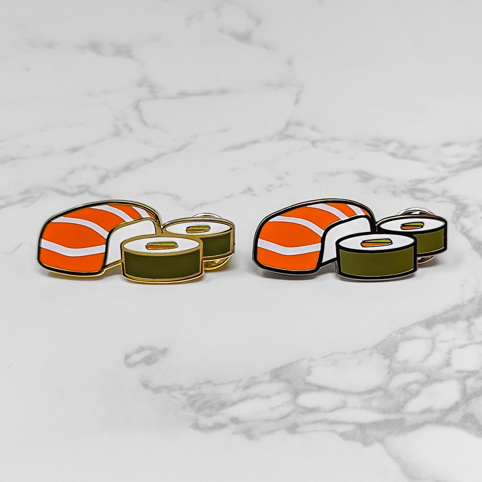 Sushi Enamel Pin – The Hungry Sloth